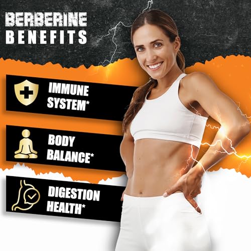Berberine capsules for weight management