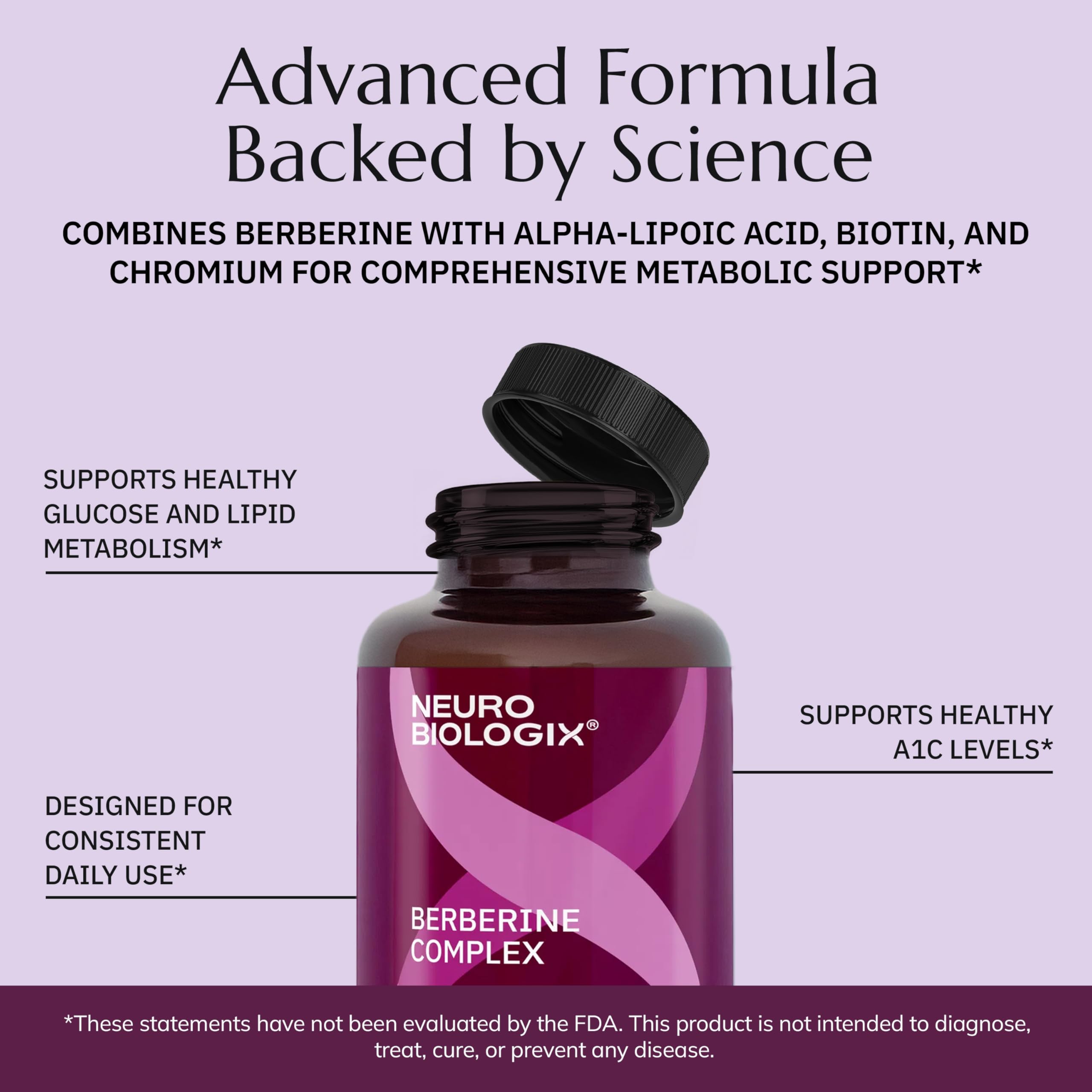 Berberine complex for metabolic support