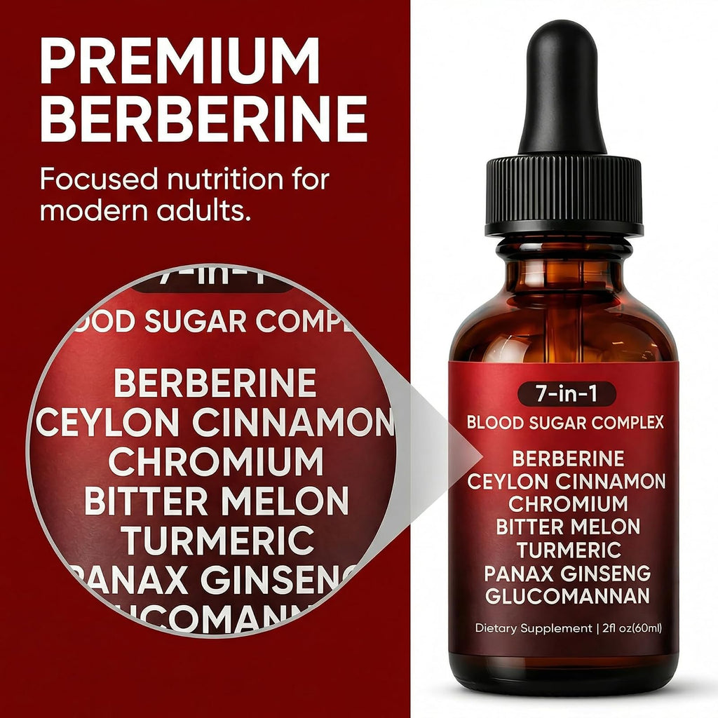 berberine drops for blood sugar balance