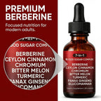 berberine drops for blood sugar balance
