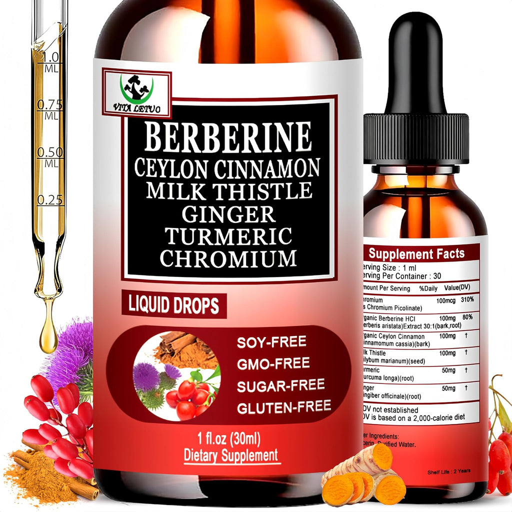 Berberine drops for daily health