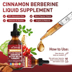 Berberine drops for metabolic support