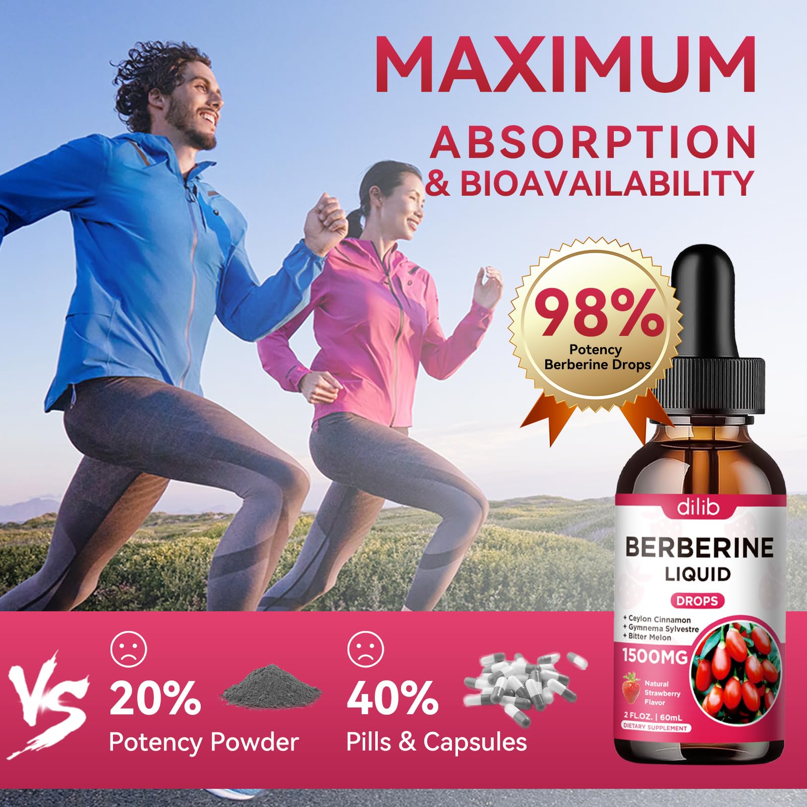 berberine drops for overall wellness