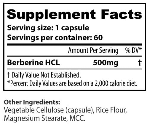 Berberine for balanced metabolism support