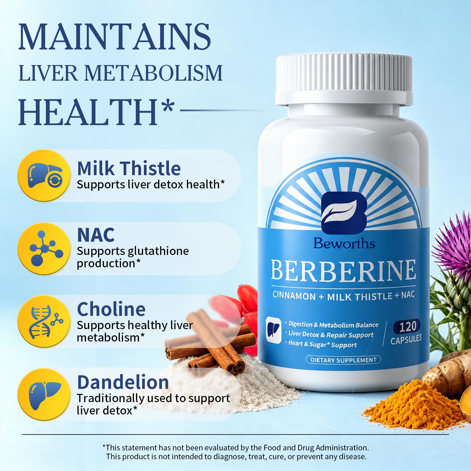 Berberine for digestive health