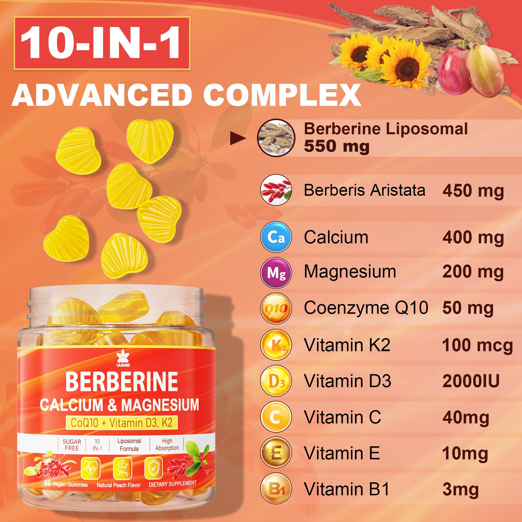 berberine for enhanced nutrient absorption