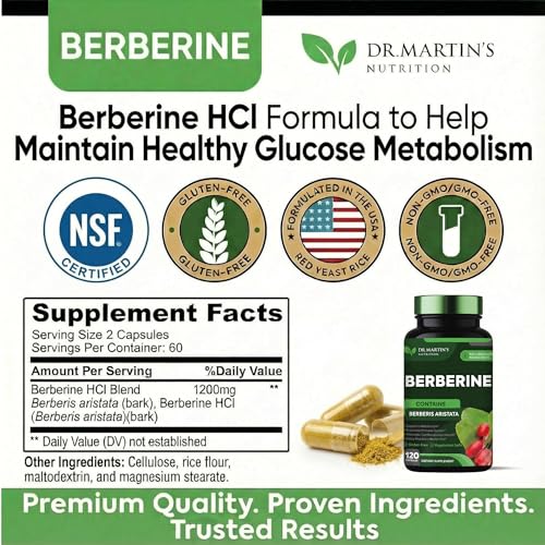 Berberine for enhancing metabolic function