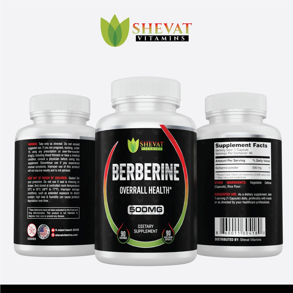 Berberine for metabolic health benefits