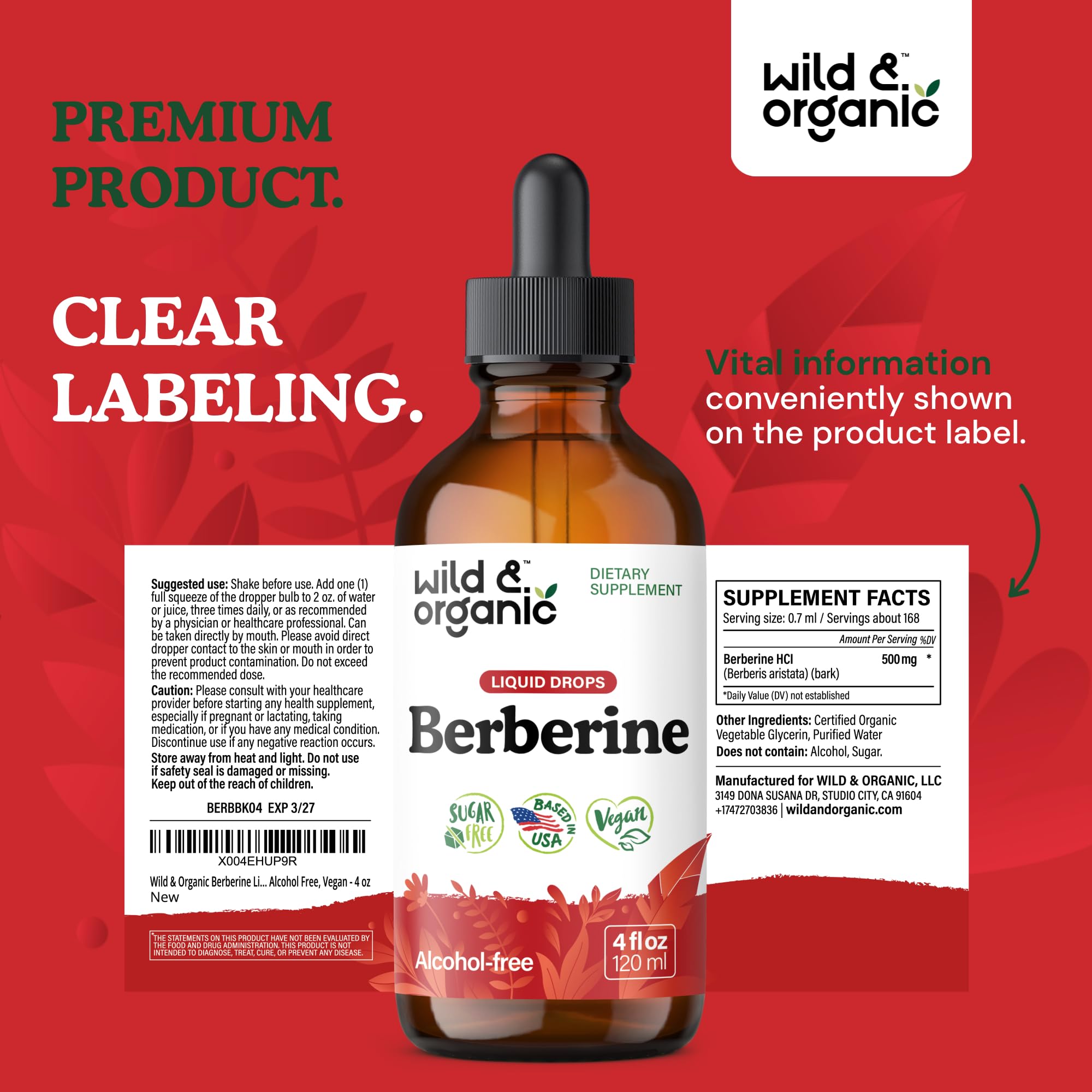 Berberine for metabolic support