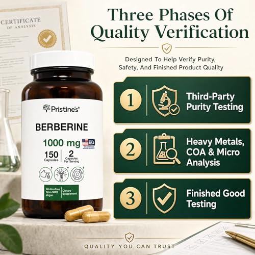 Berberine for overall wellness benefits