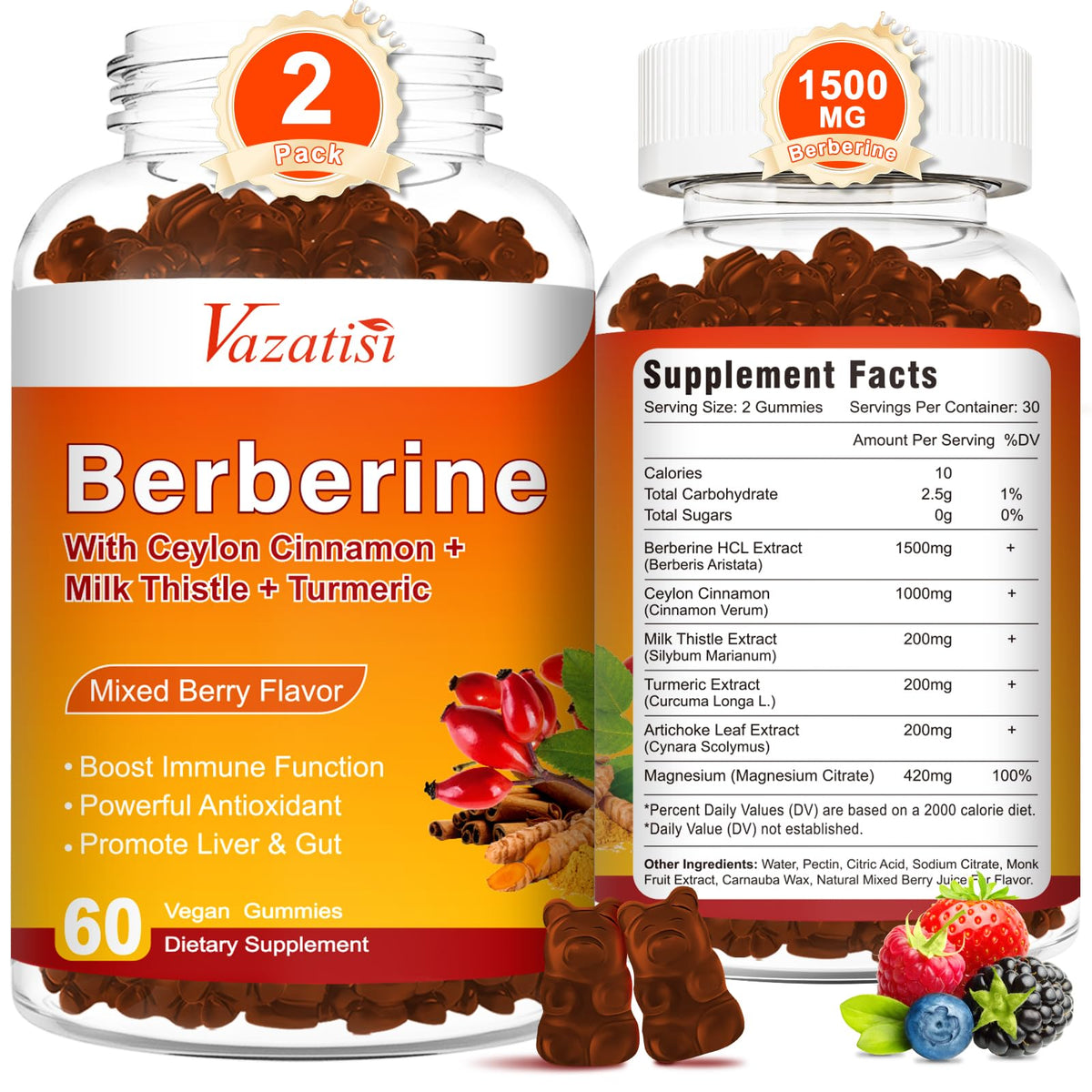 berberine gummies for digestive health