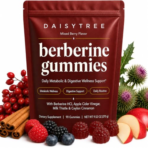 Berberine gummies for digestive health