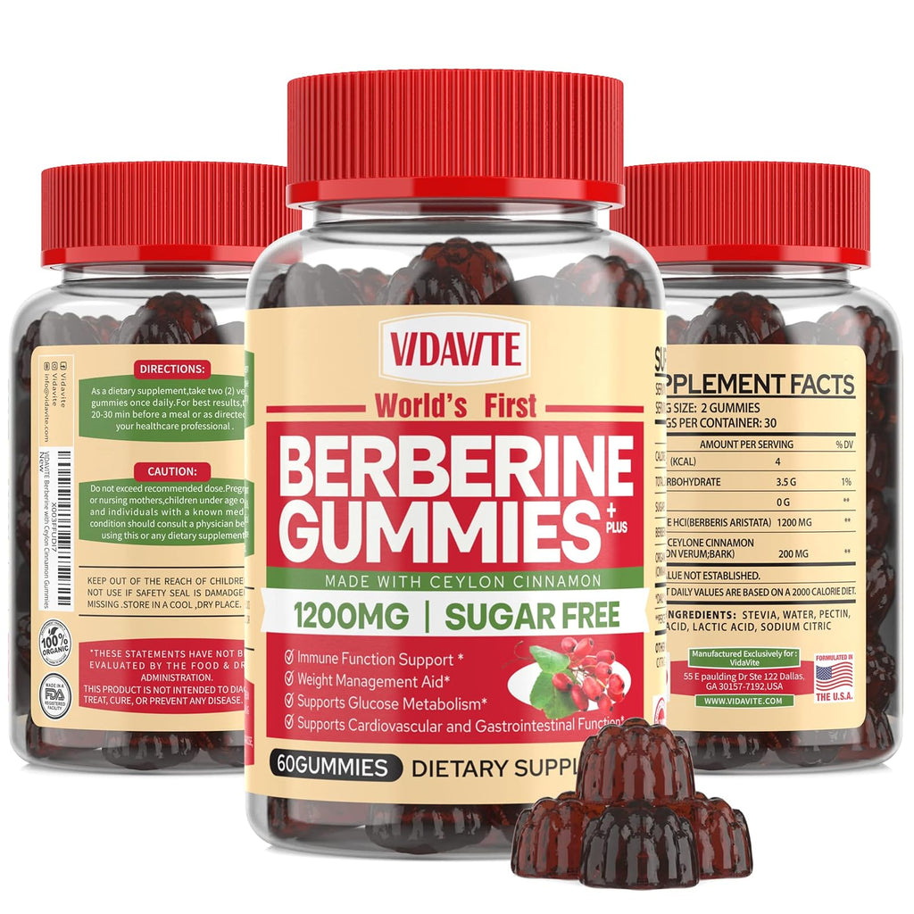 berberine gummies for healthy digestion