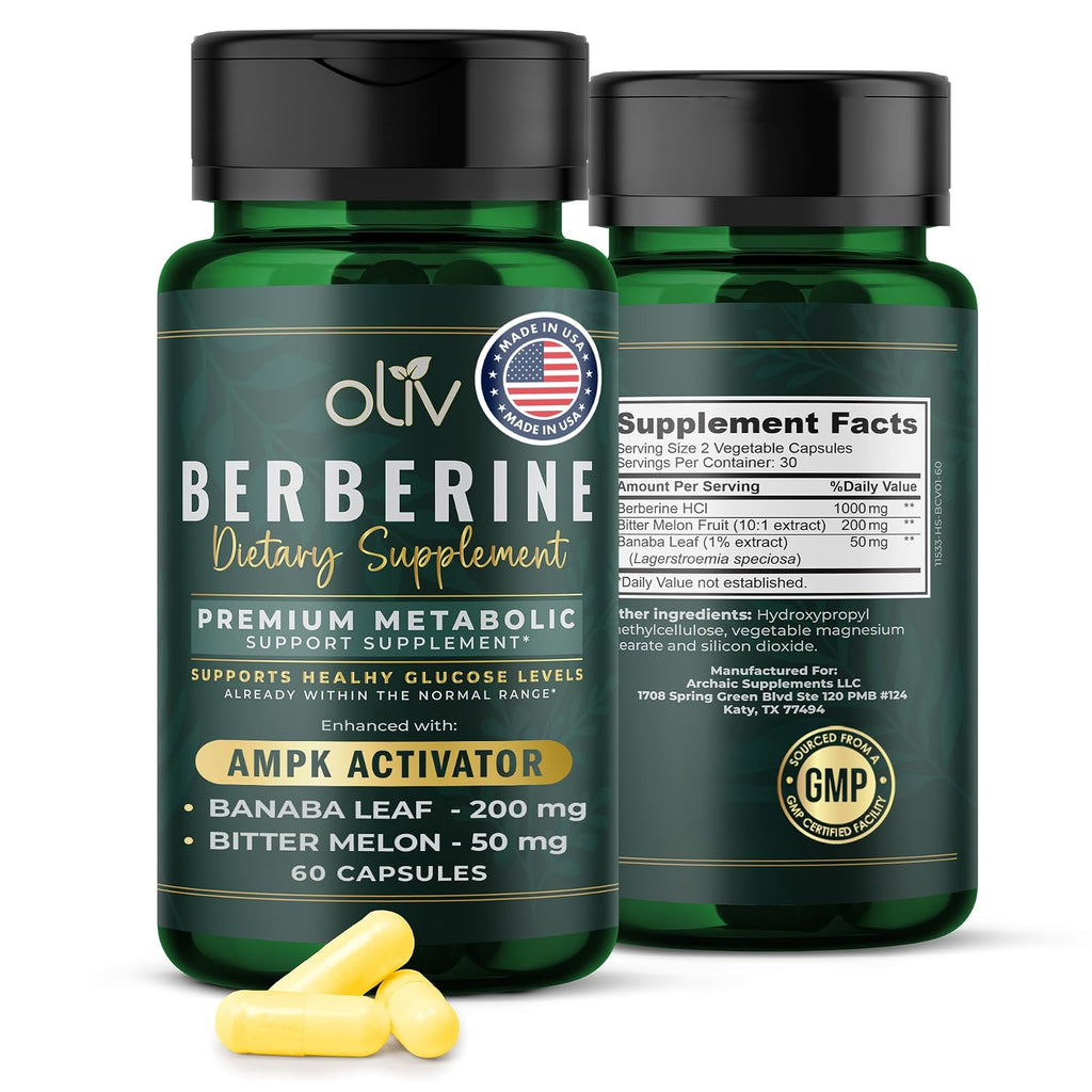 berberine hcl 1000 mg capsules