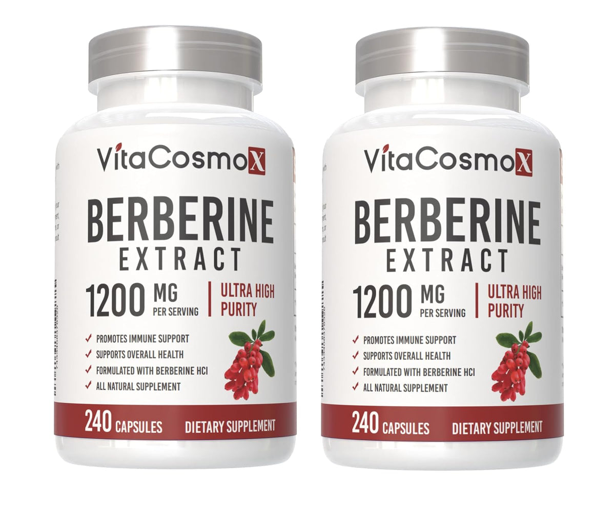 Berberine HCL 1200 mg capsules