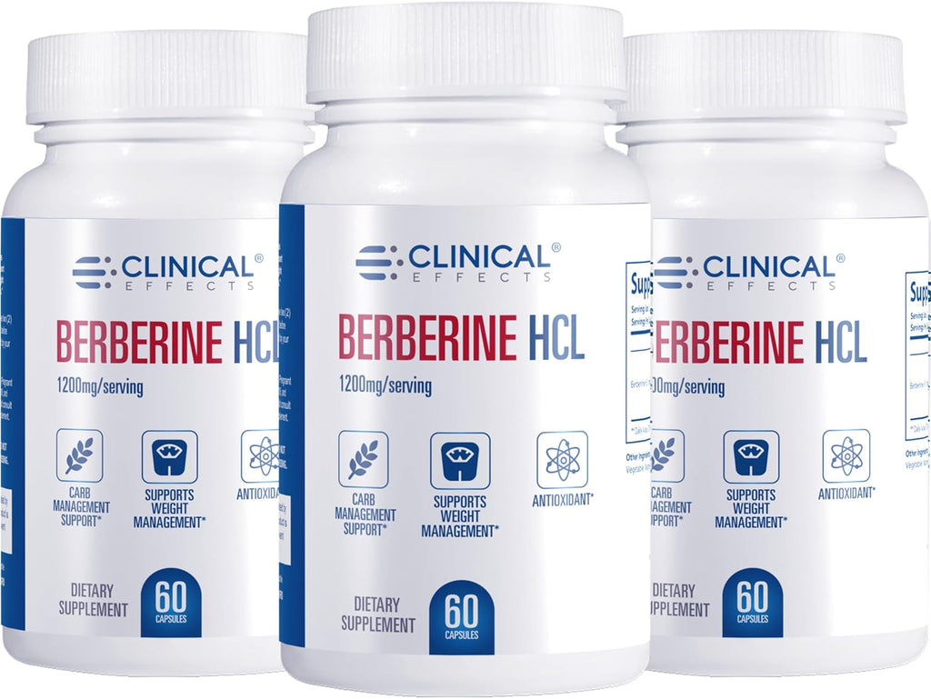 berberine hcl 1200 mg supplement