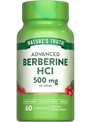 berberine hcl 500 mg capsules