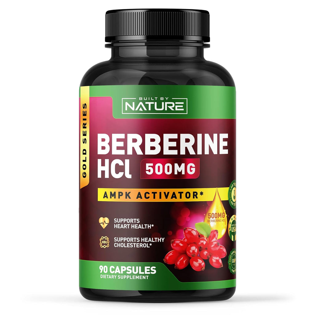 berberine hcl 500 mg capsules