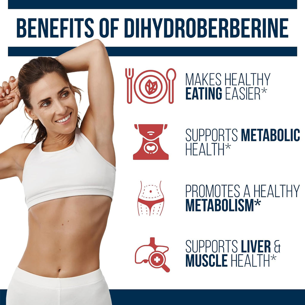 berberine HCl capsules for blood sugar support