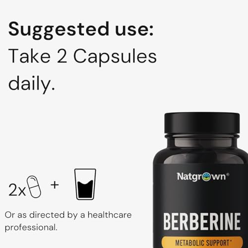 berberine HCl capsules for energy boost