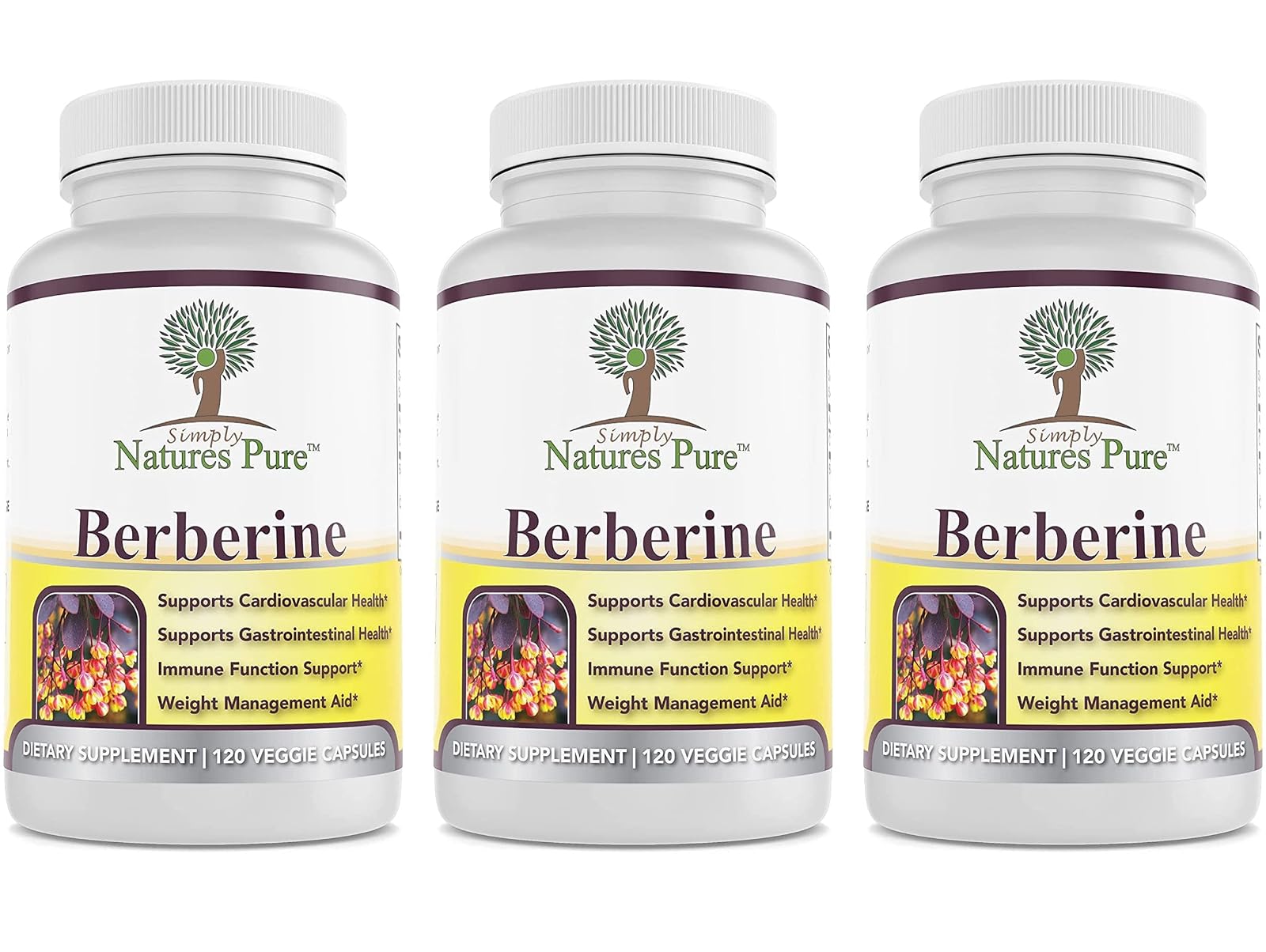 berberine hcl capsules for health