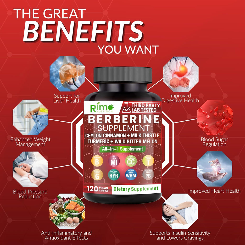 berberine hcl capsules for wellness
