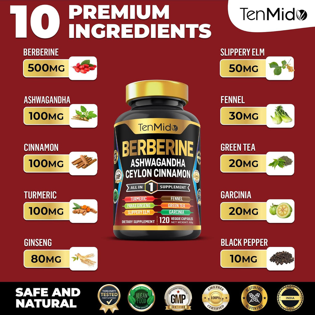berberine hcl capsules for wellness