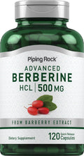 berberine hcl dietary supplement capsules