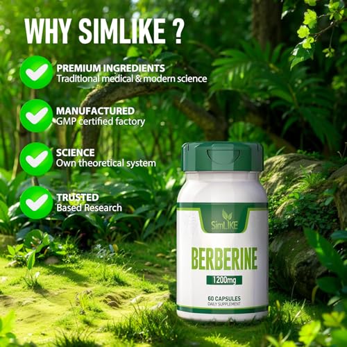 Berberine HCL for balanced gut flora