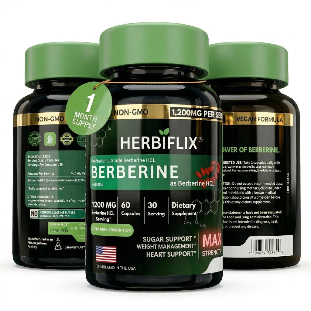 Berberine HCl for blood sugar balance