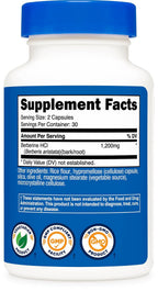 berberine HCl for blood sugar support