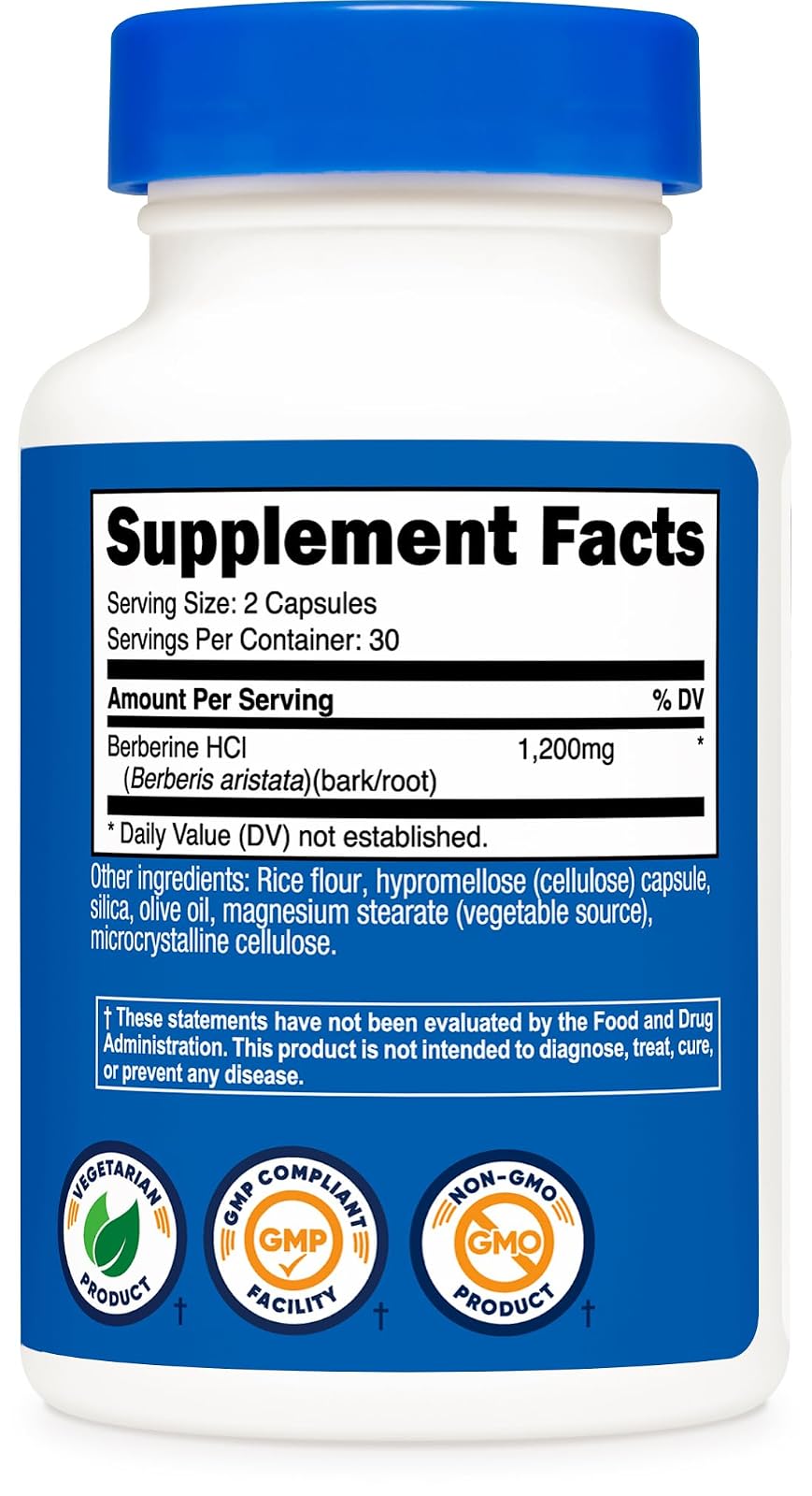 berberine HCl for blood sugar support