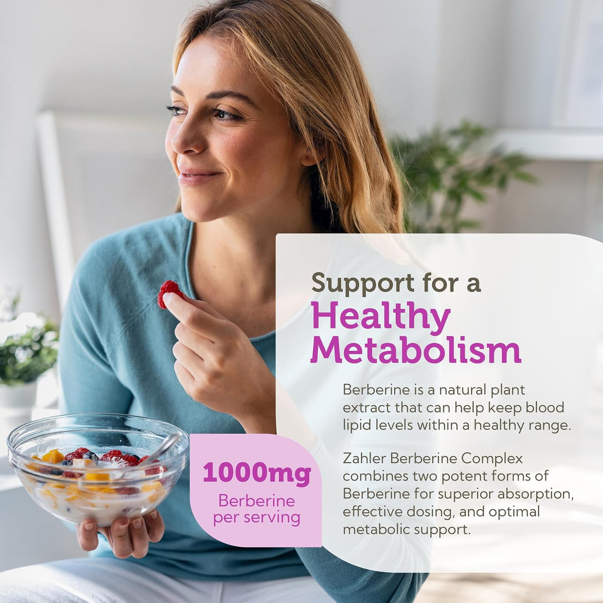 berberine HCl for blood sugar support