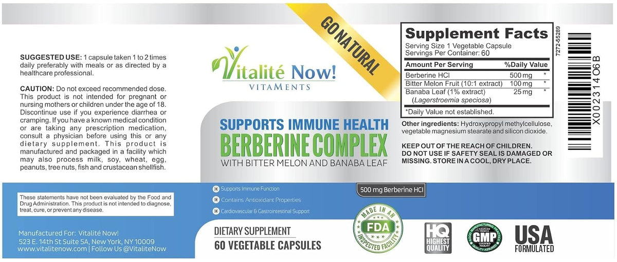 berberine hcl for digestive balance