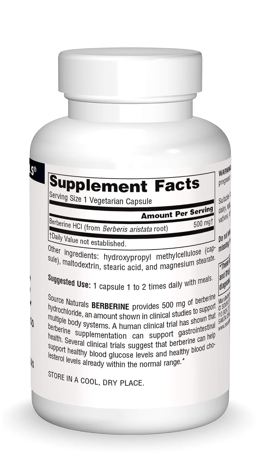 berberine hcl for digestive support