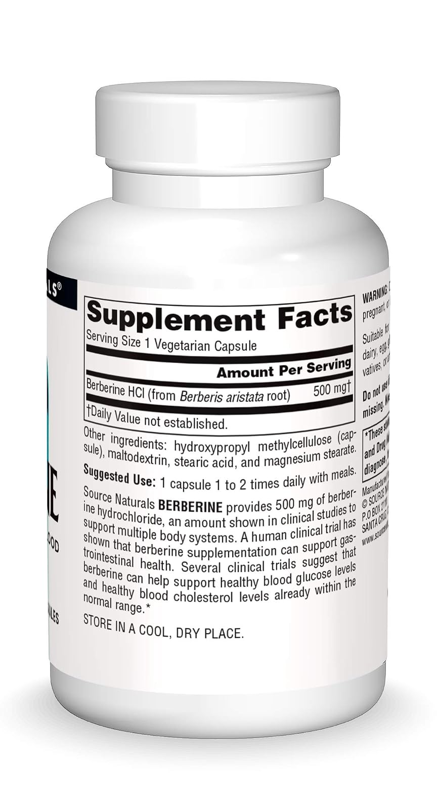 berberine hcl for digestive support