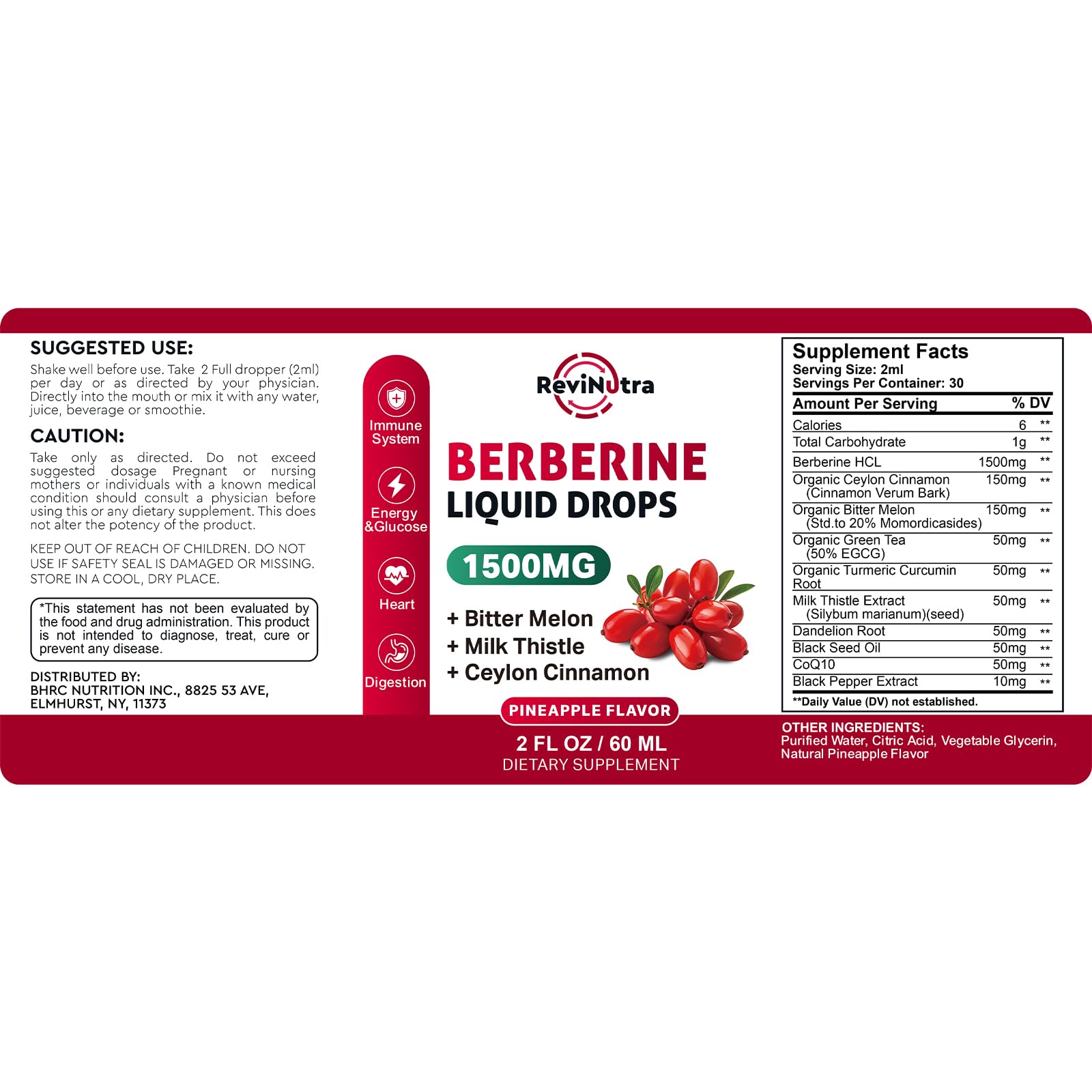 berberine hcl for gut health