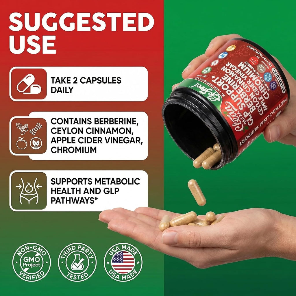 Berberine hcl for metabolic health