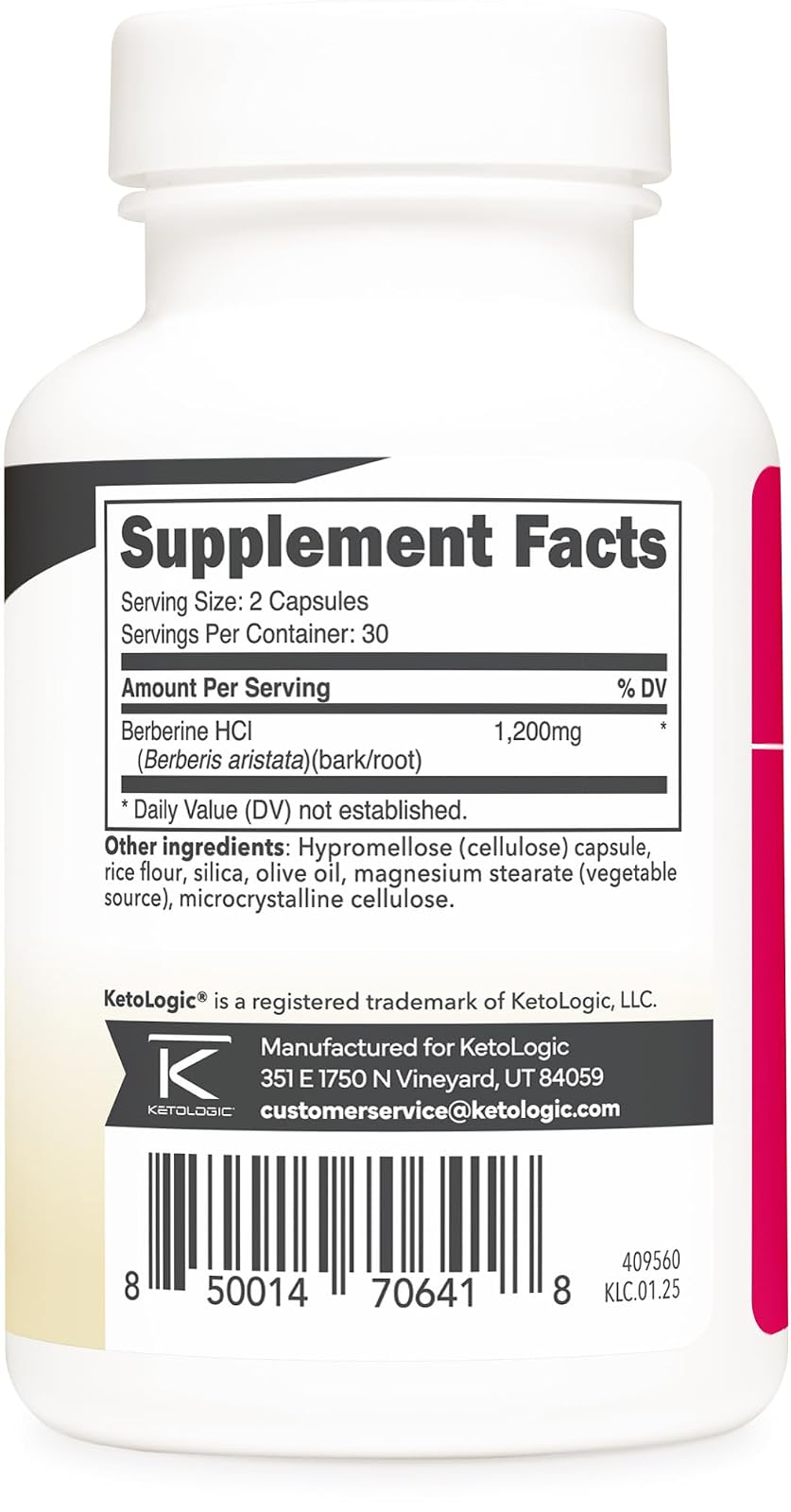Berberine HCl for metabolic health