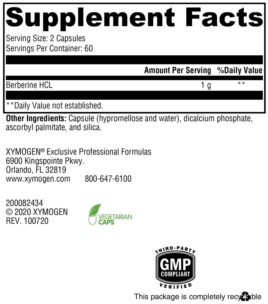 berberine hcl for metabolic support