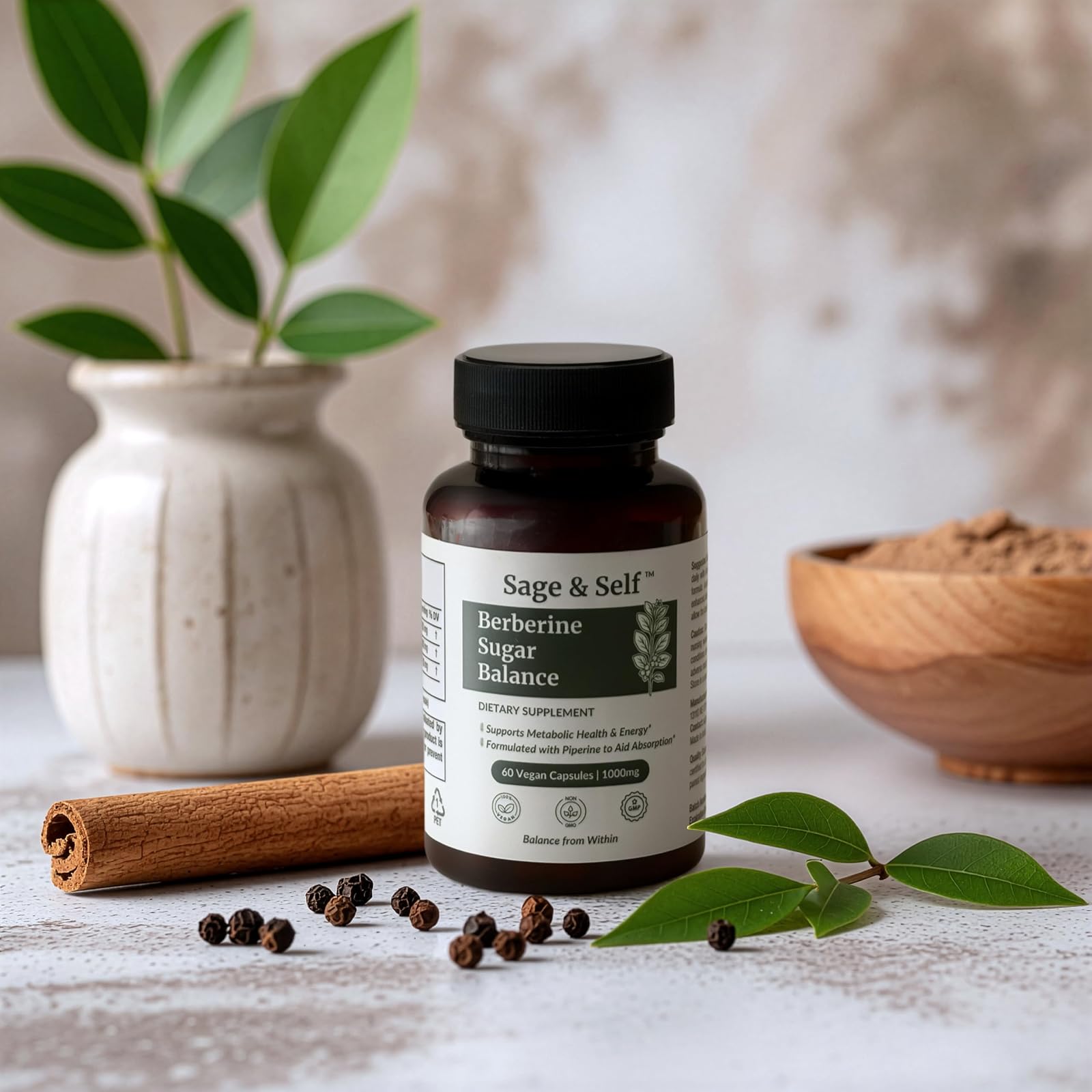 Berberine HCl for metabolic support