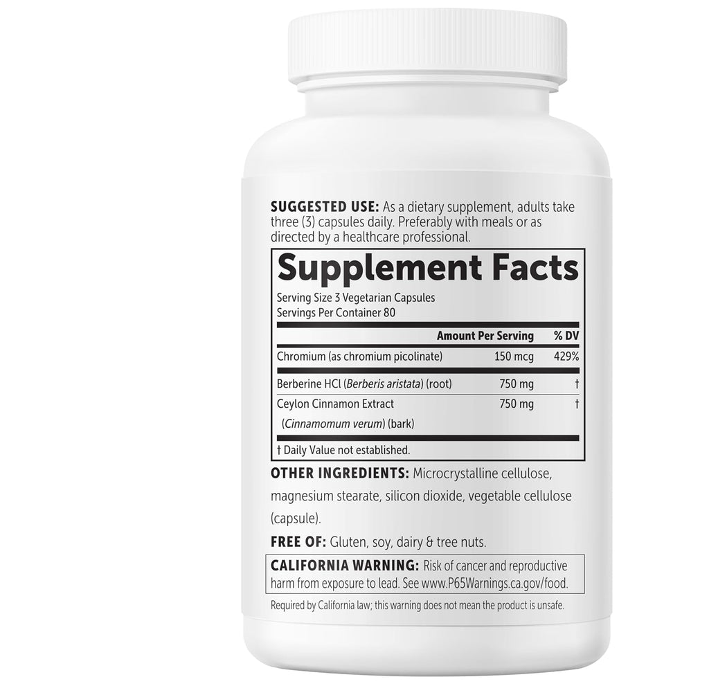 berberine HCl for metabolic support