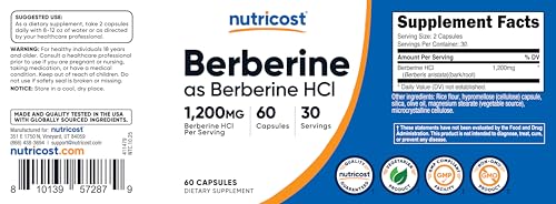 berberine HCl for overall health