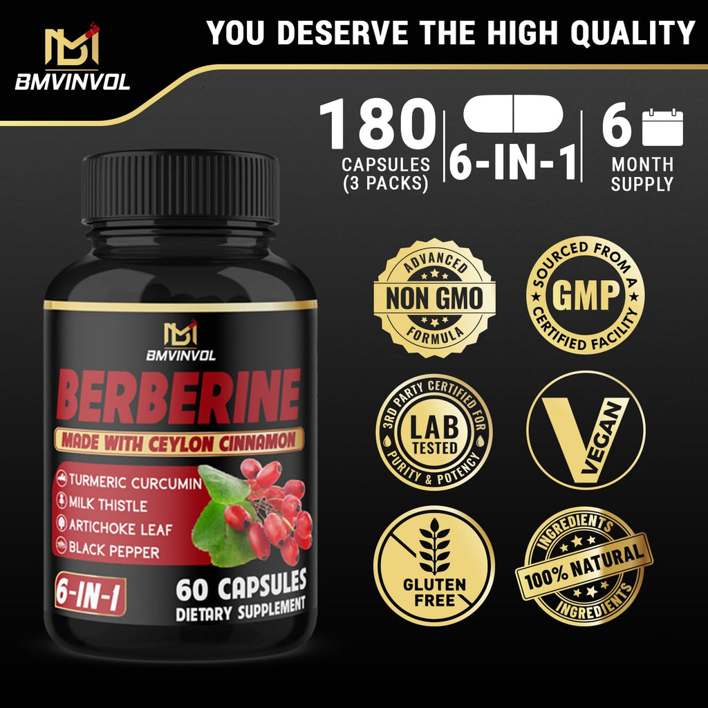 berberine hcl for overall wellness