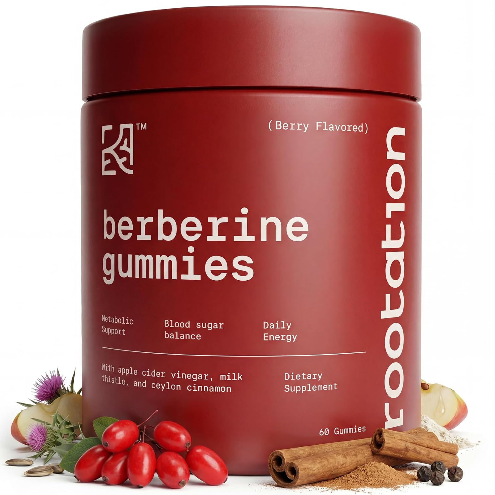 Berberine HCL gummies for health