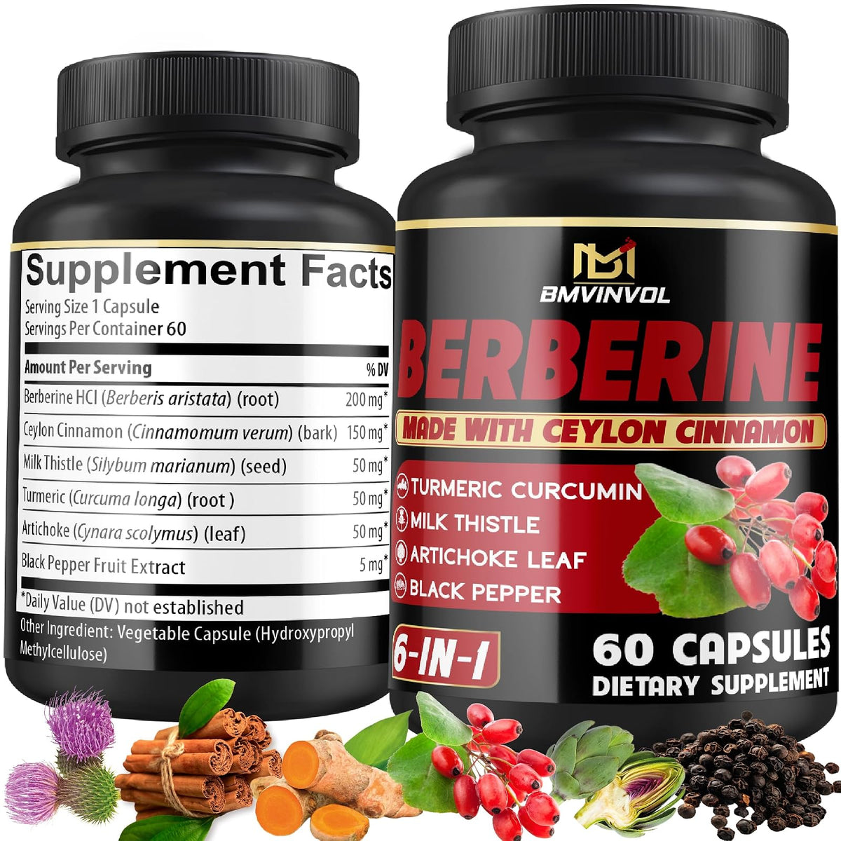 berberine HCl health supplement