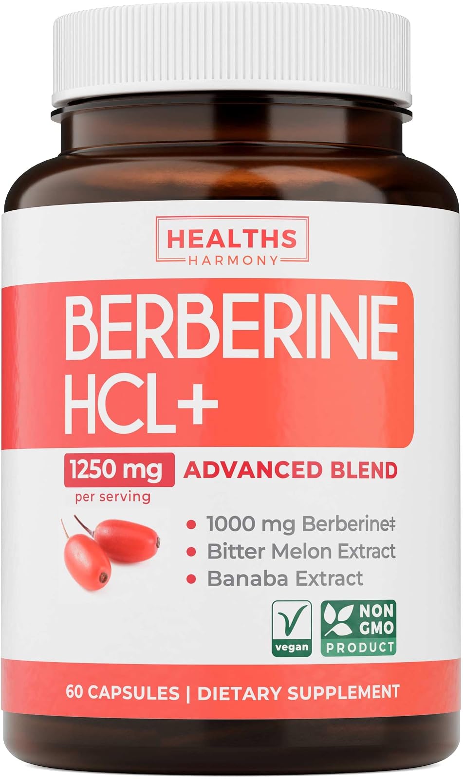 berberine hcl health supplement
