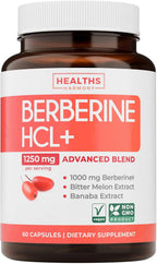berberine hcl health supplement