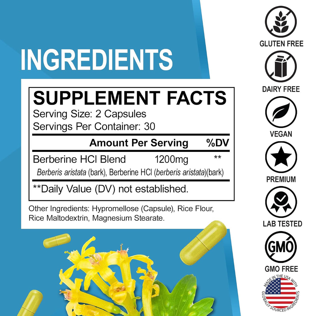 berberine hcl immune system booster