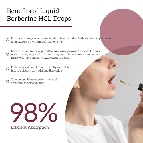 Berberine HCL liquid drops Canada